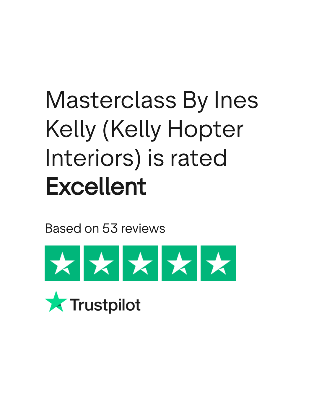 Masterclass By Ines Kelly (Kelly Hopter Interiors) Reviews | Read ...