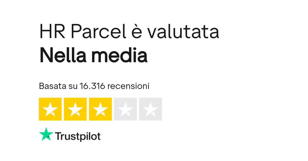 HR Parcel | Leggi le recensioni dei servizi di www.hrparcel.com