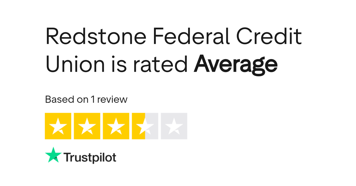 Redstone Federal Credit Union Reviews | Read Customer Service Reviews ...
