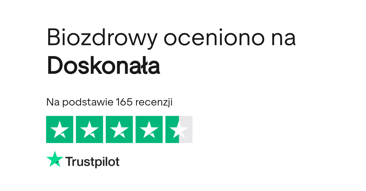 Biozdrowy Recenzje | Czytaj recenzje klientów na temat biozdrowy.pl
