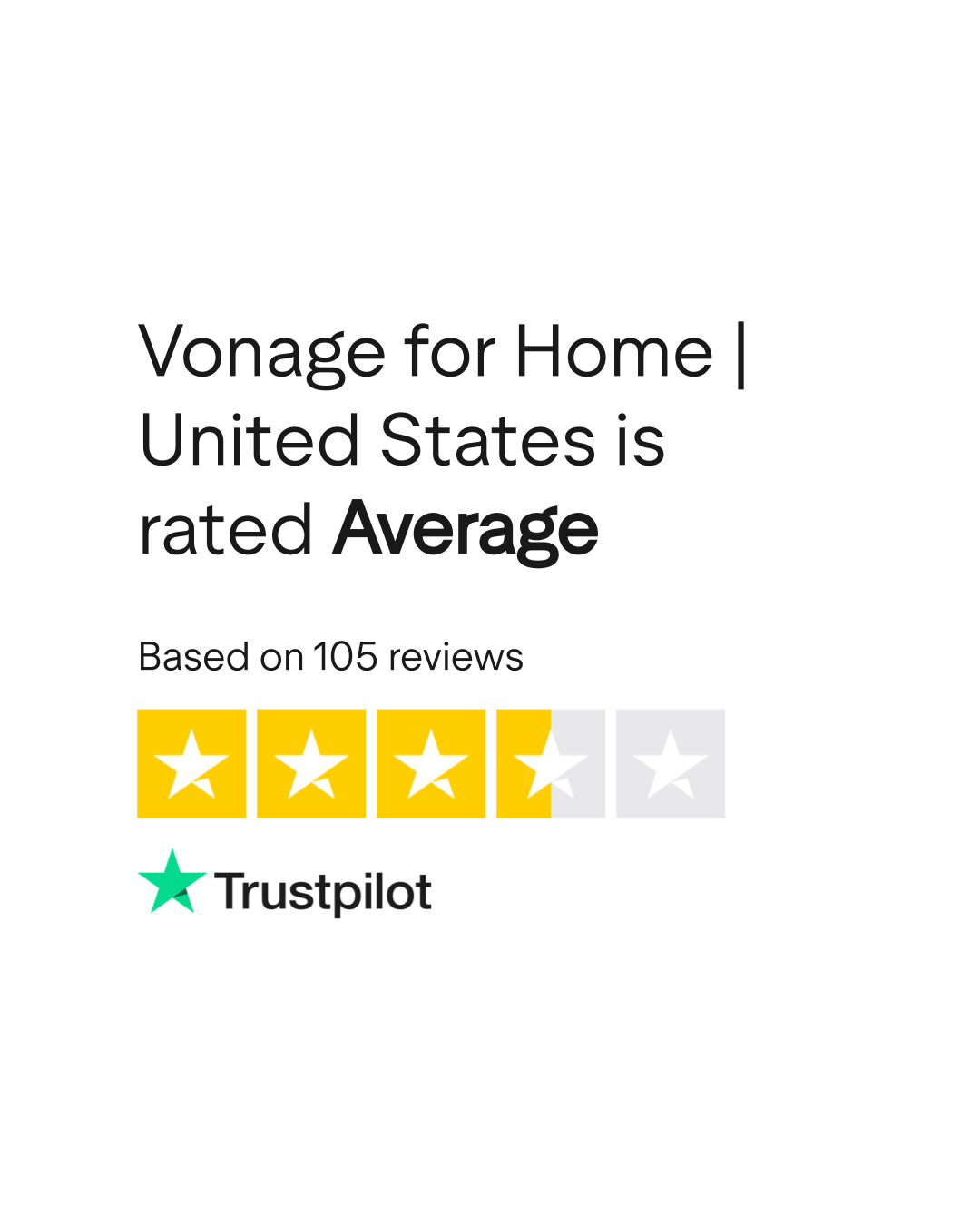 Vonage for Home | United States Reviews | Read Customer Service Reviews ...