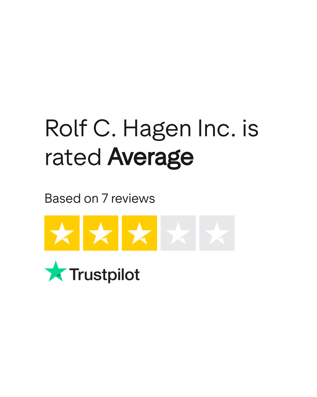 Rolf C. Hagen Inc. Reviews | Read Customer Service Reviews of www.hagen.com