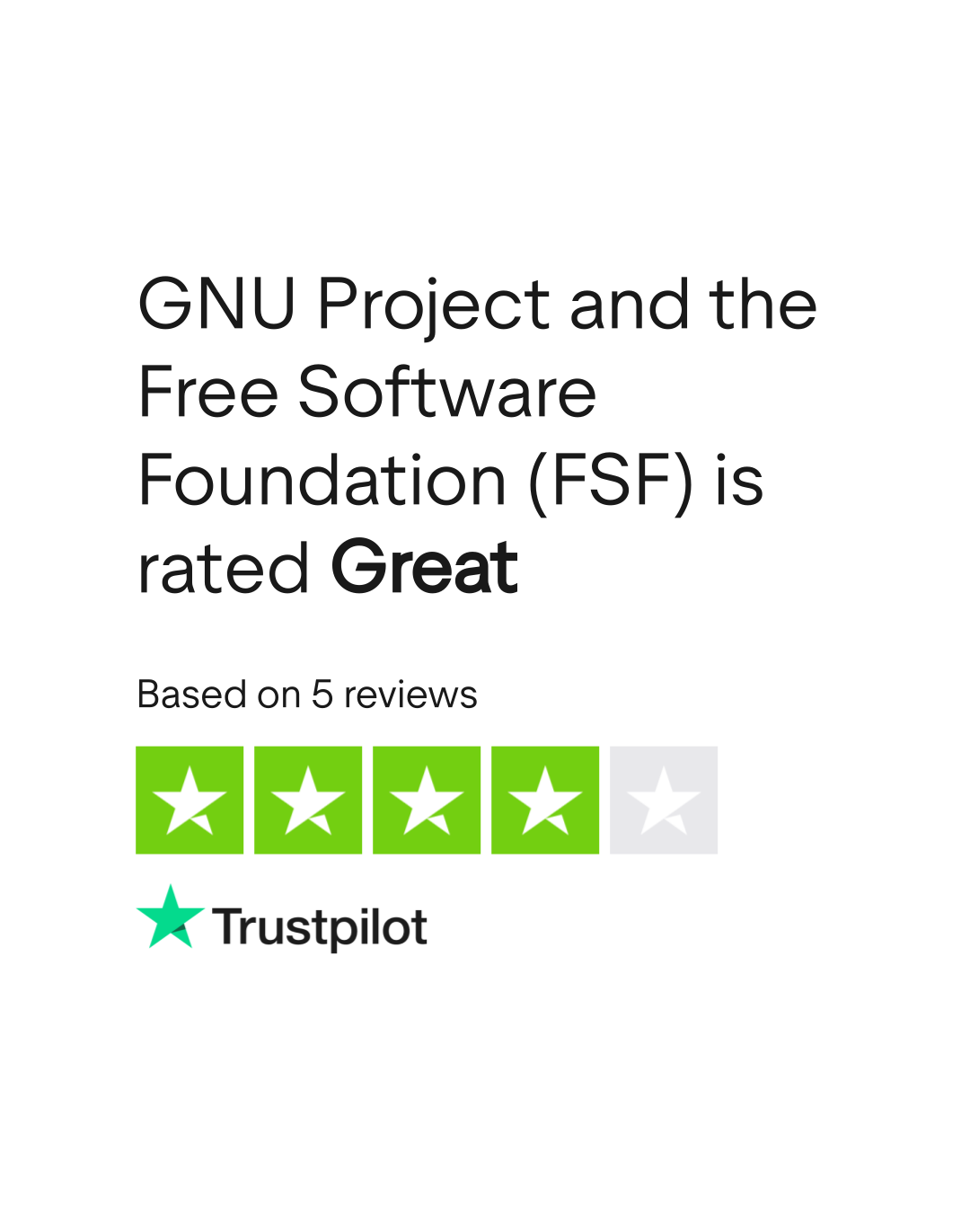 GNU Project and the Free Software Foundation (FSF) Reviews | Read ...