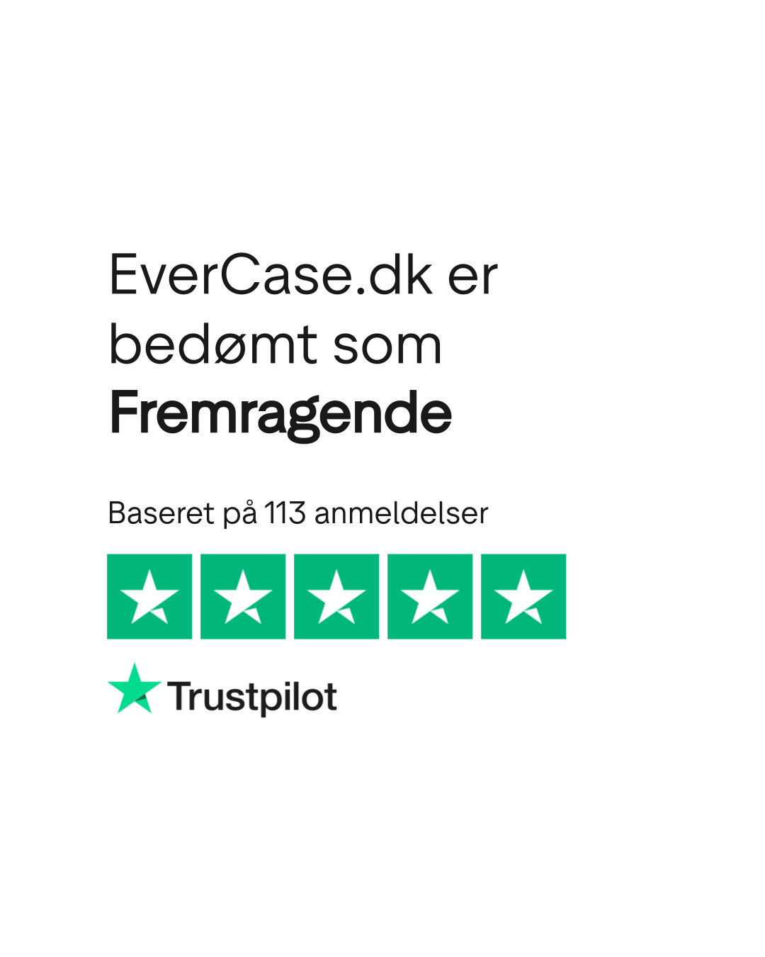 Anmeldelser af EverCase.dk | Læs kundernes anmeldelser af evercase.dk