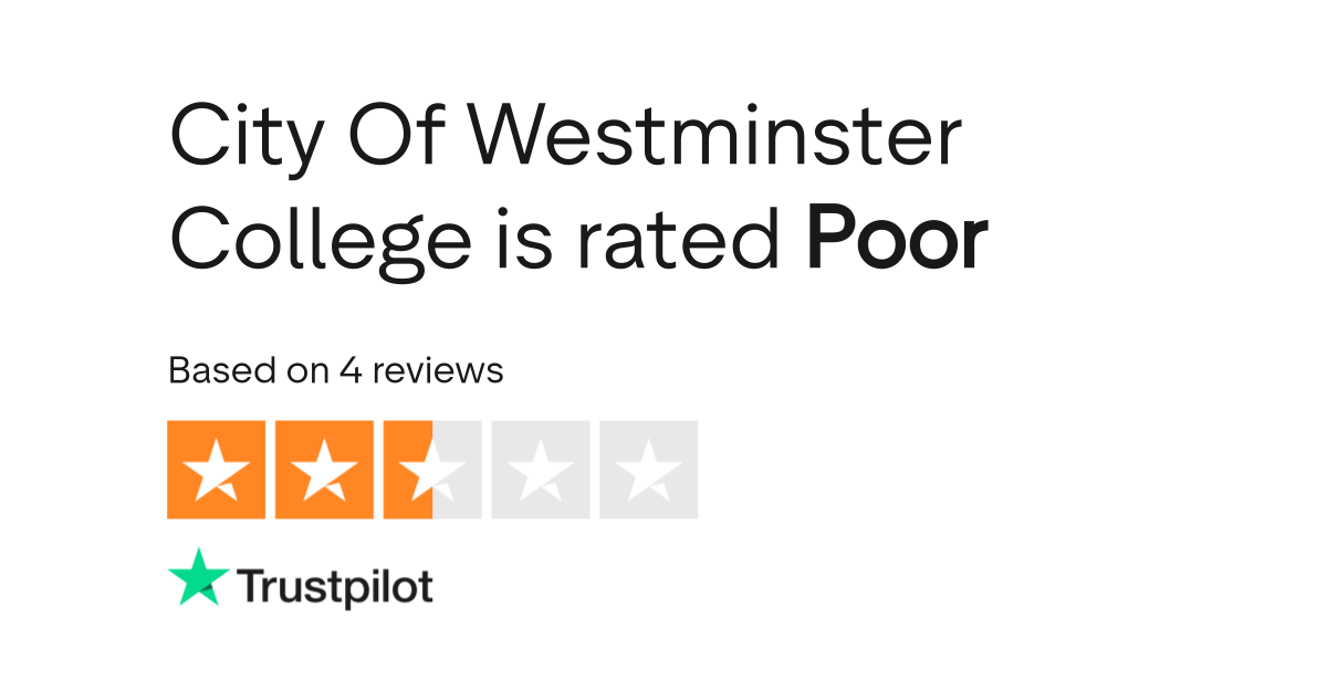 City Of Westminster College Reviews | Read Customer Service Reviews of ...