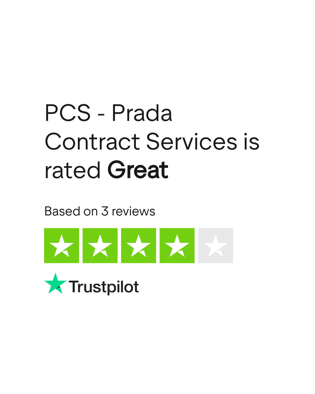 PCS - Prada Contract Services Reviews | Read Customer Service Reviews ...
