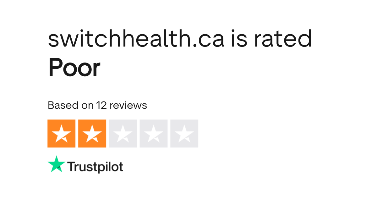 switchhealth.ca Reviews | Read Customer Service Reviews of switchhealth.ca