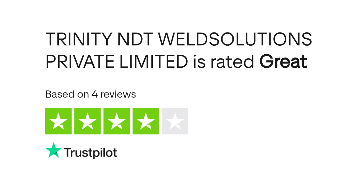 TRINITY NDT WELDSOLUTIONS PRIVATE LIMITED Reviews | Read Customer ...