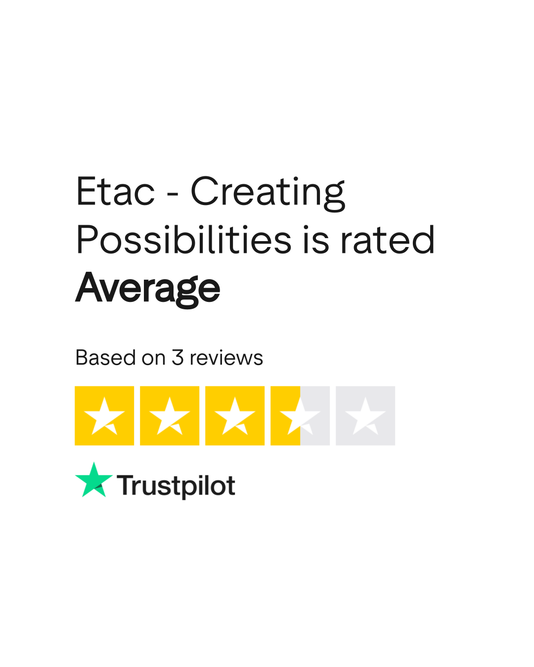 Etac - Creating Possibilities Reviews | Read Customer Service Reviews ...