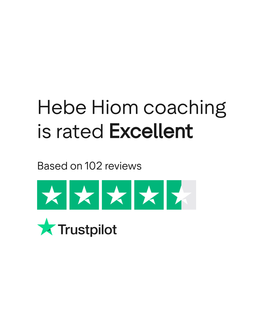 Hebe Hiom coaching Reviews | Read Customer Service Reviews of hebehiomcoaching.co.uk