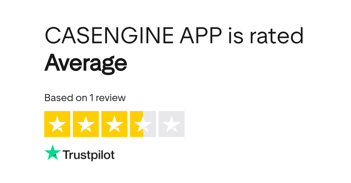 CASENGINE APP Reviews | Read Customer Service Reviews of casengine.app