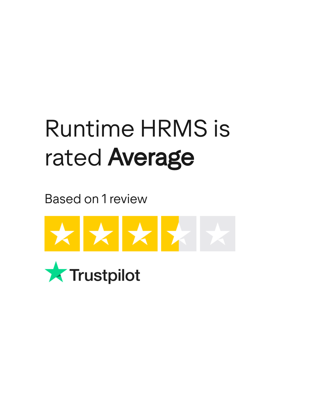 Runtime HRMS Reviews | Read Customer Service Reviews of runtimesoftware.in