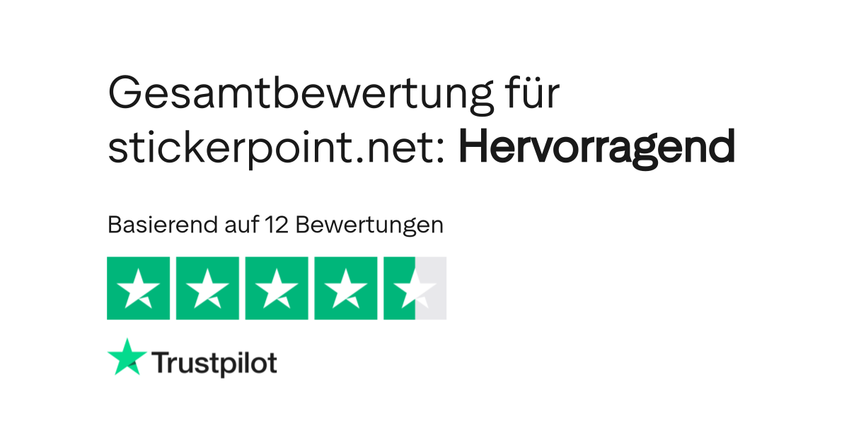 Bewertungen zu stickerpoint.net | Lesen Sie Kundenbewertungen zu ...