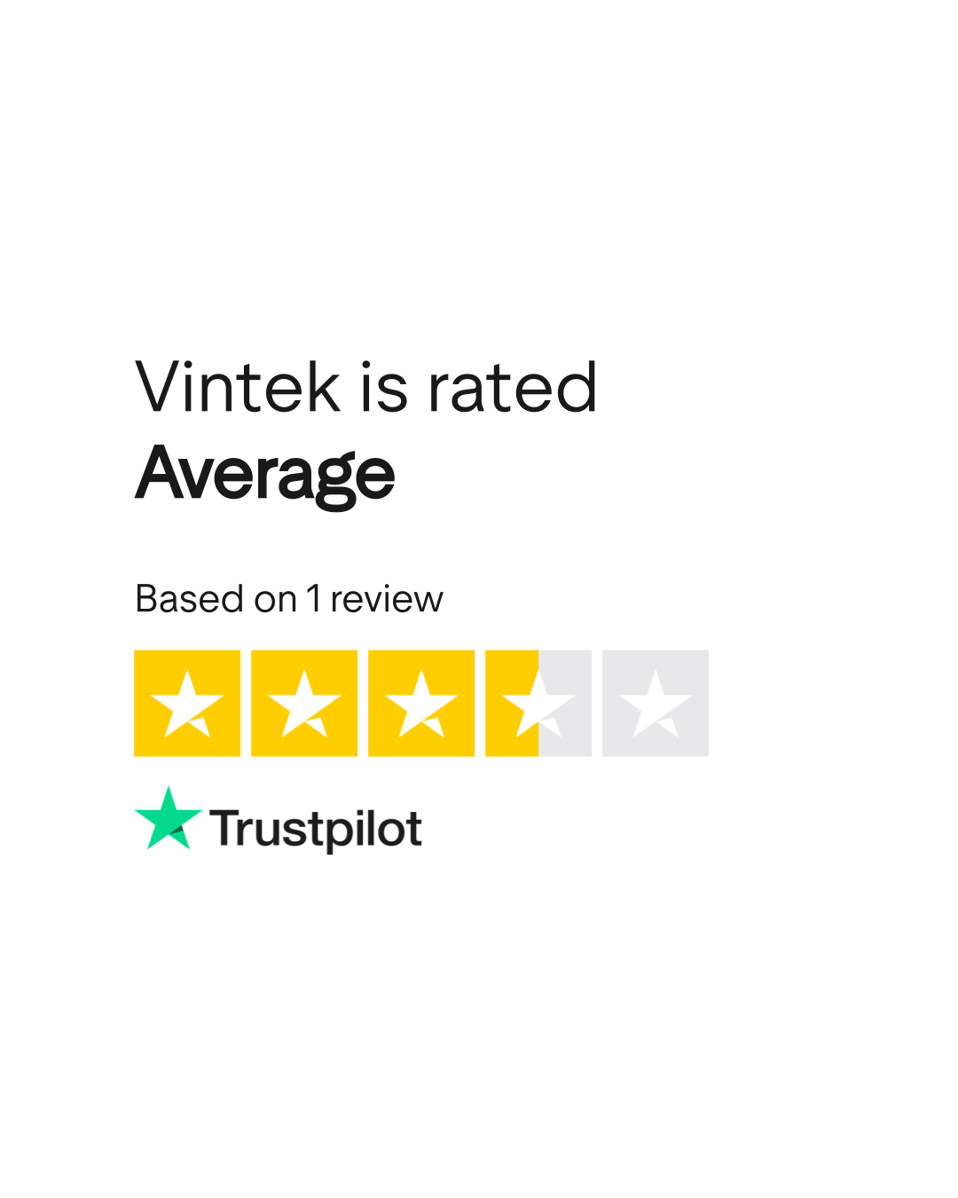 Vintek Reviews | Read Customer Service Reviews of vintek.co.uk