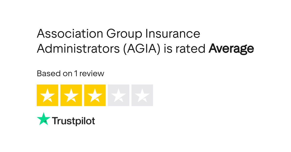 Association Group Insurance Administrators (AGIA) Reviews | Read ...