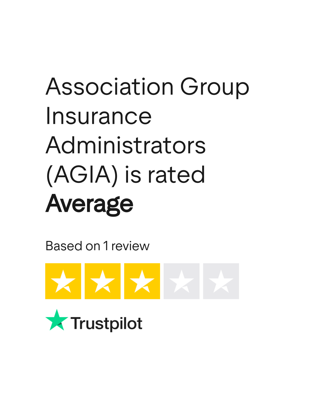 Association Group Insurance Administrators (AGIA) Reviews | Read ...