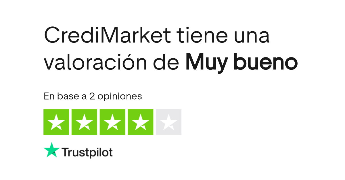 Opiniones sobre CrediMarket | Lee las opiniones sobre el servicio de ...