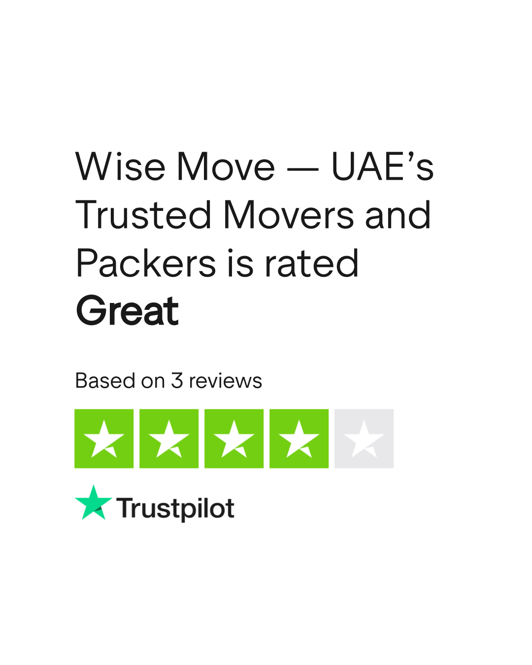 Wise Move — UAE’s Trusted Movers and Packers Reviews | Read Customer ...