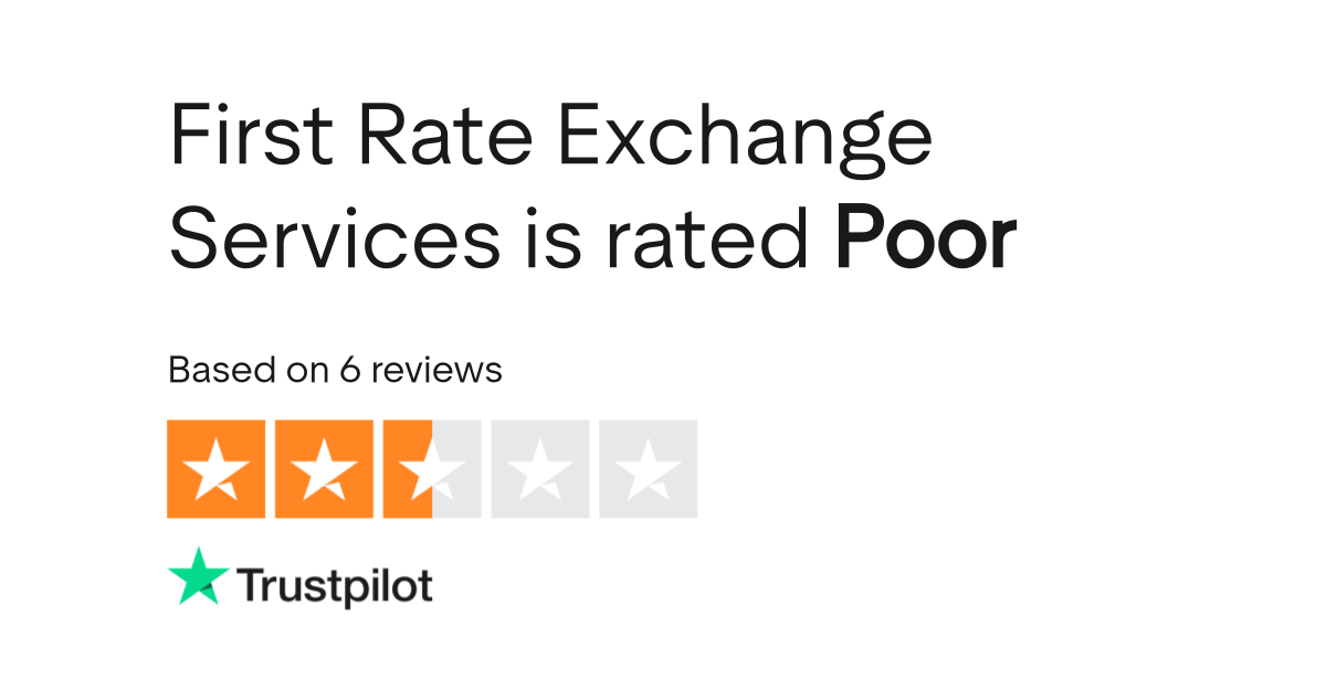 First Rate Exchange Services Reviews | Read Customer Service Reviews of ...