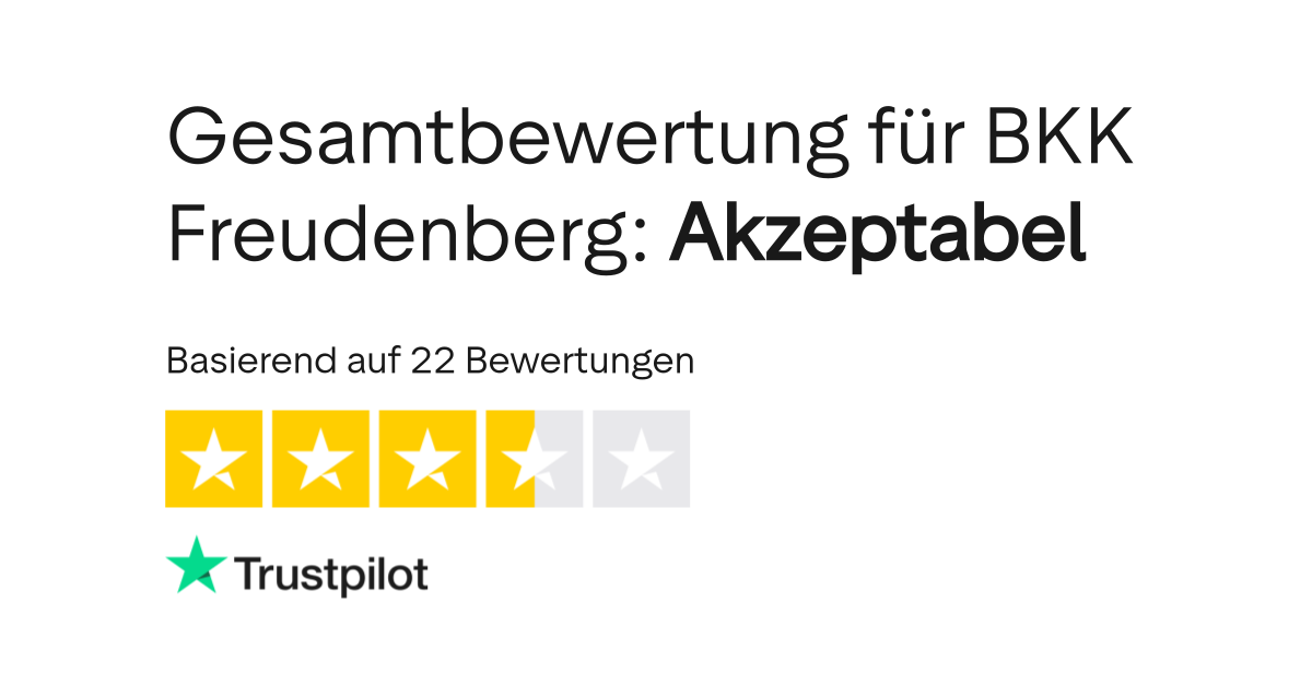 Bewertungen zu BKK Freudenberg | Lesen Sie Kundenbewertungen zu bkk ...