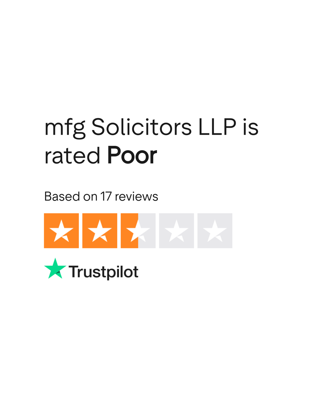 mfg Solicitors LLP Reviews | Read Customer Service Reviews of www ...