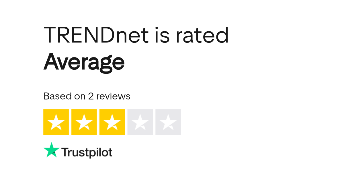 TRENDnet Reviews | Read Customer Service Reviews of trendnet.com