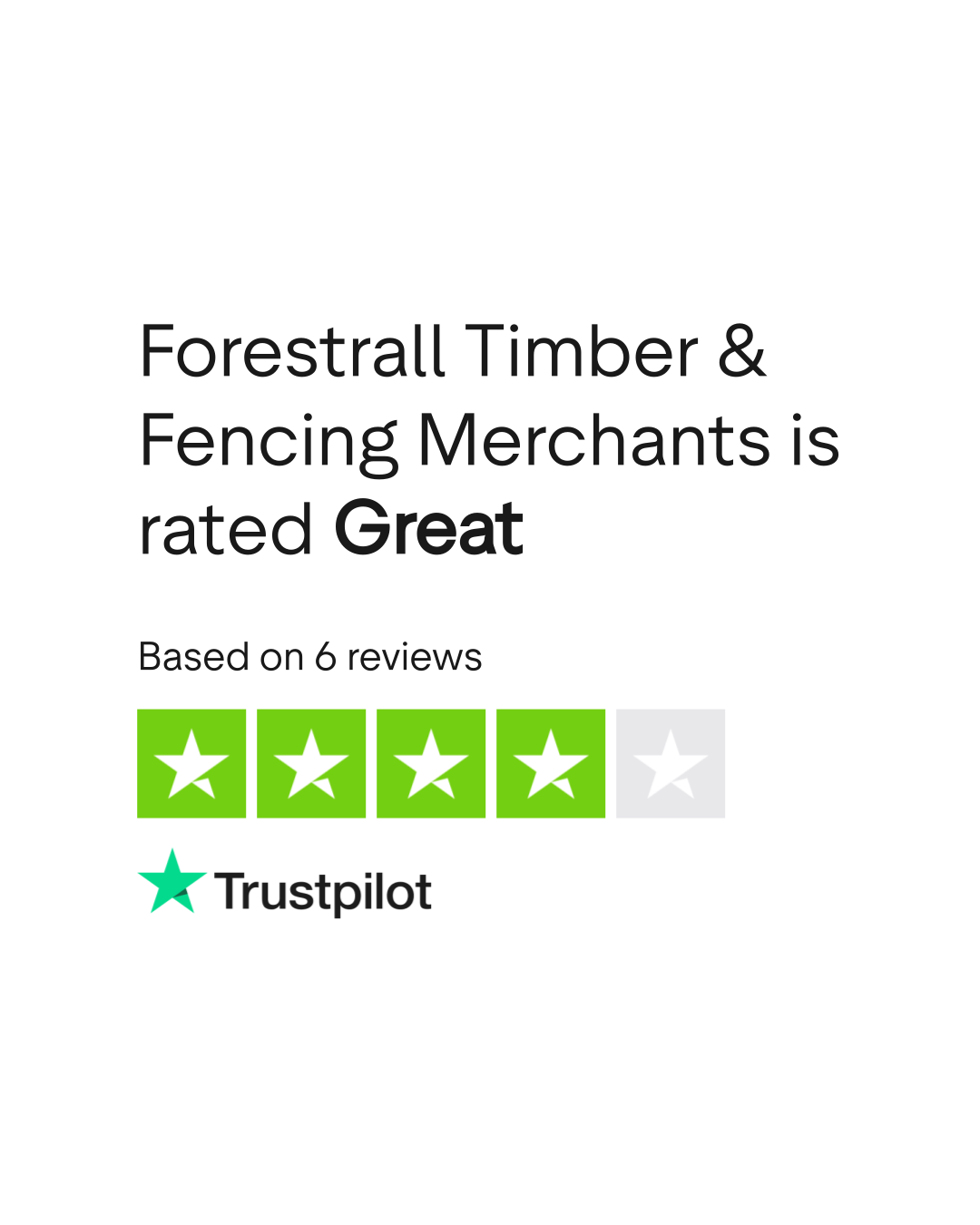 Forestrall Timber & Fencing Merchants Reviews | Read Customer Service ...