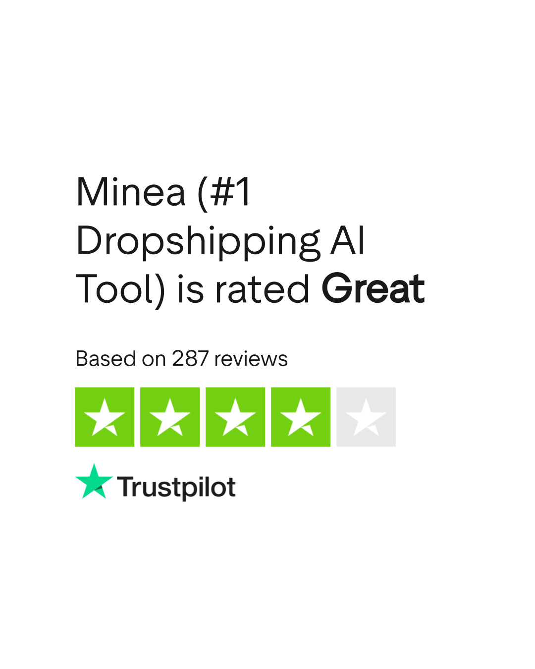 Minea (#1 Dropshipping AI Tool) Reviews | Read Customer Service Reviews ...