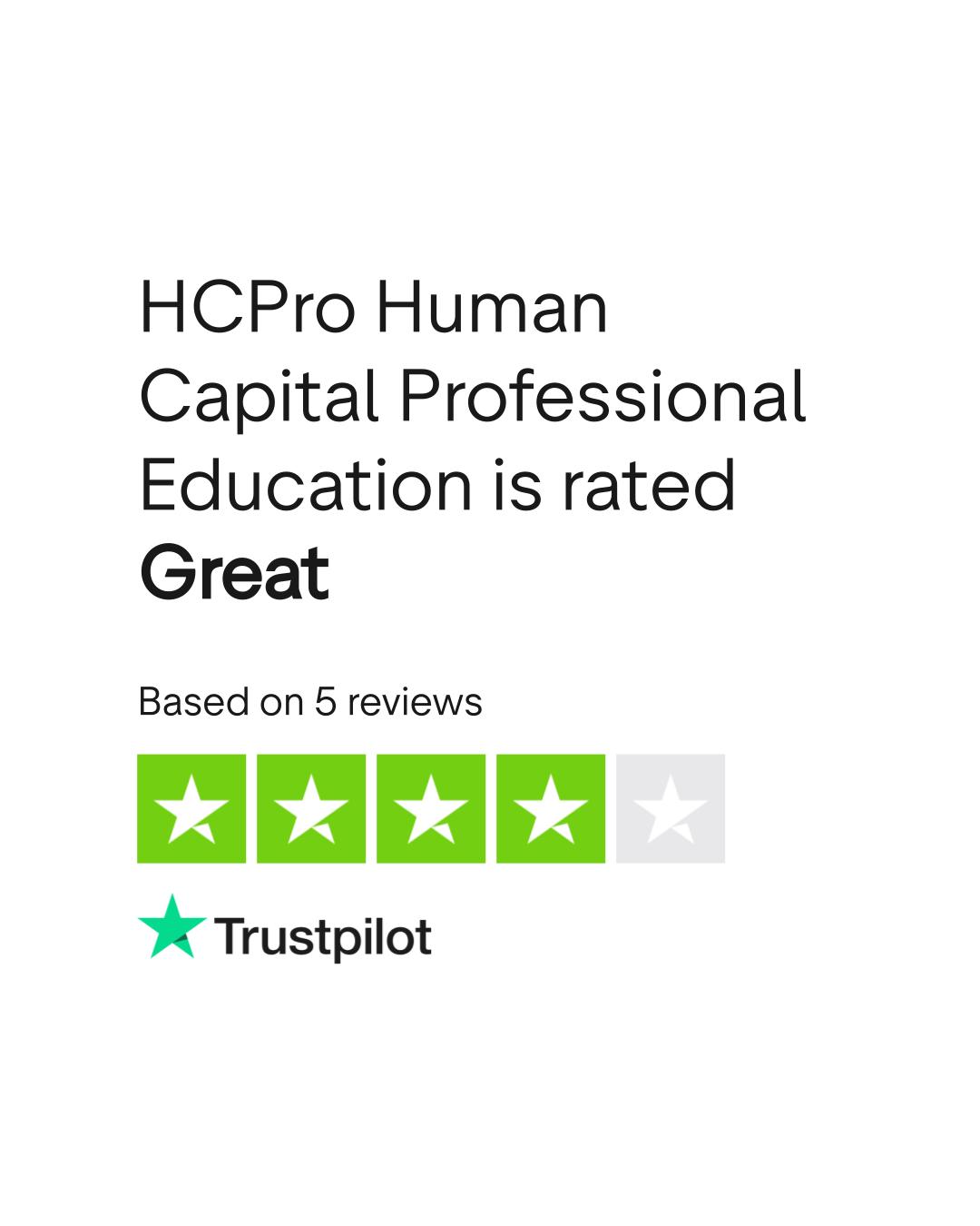 HCPro Human Capital Professional Education Reviews | Read Customer ...