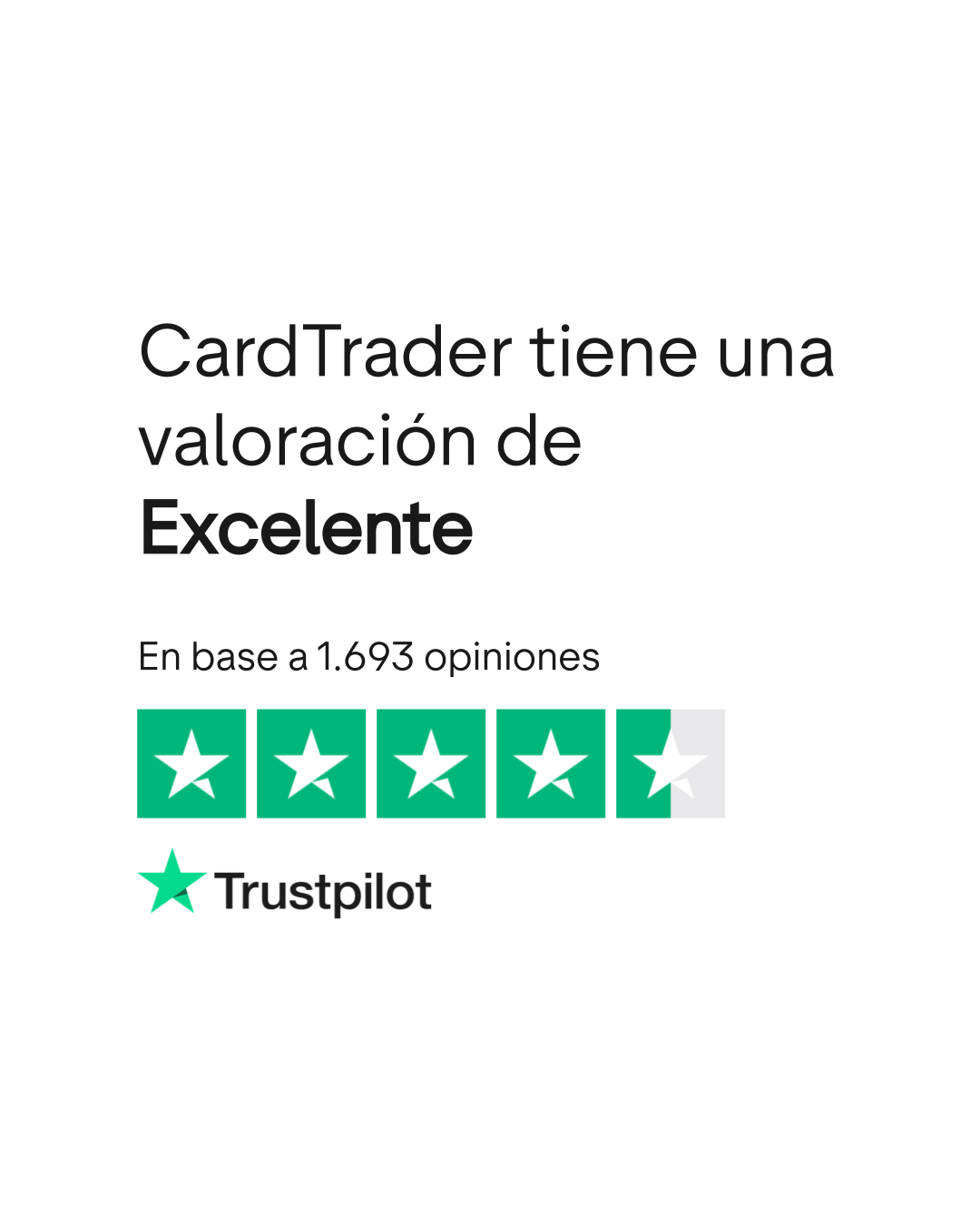 Opiniones sobre CardTrader | Lee las opiniones sobre el servicio de cardtrader.com | 4 de 8