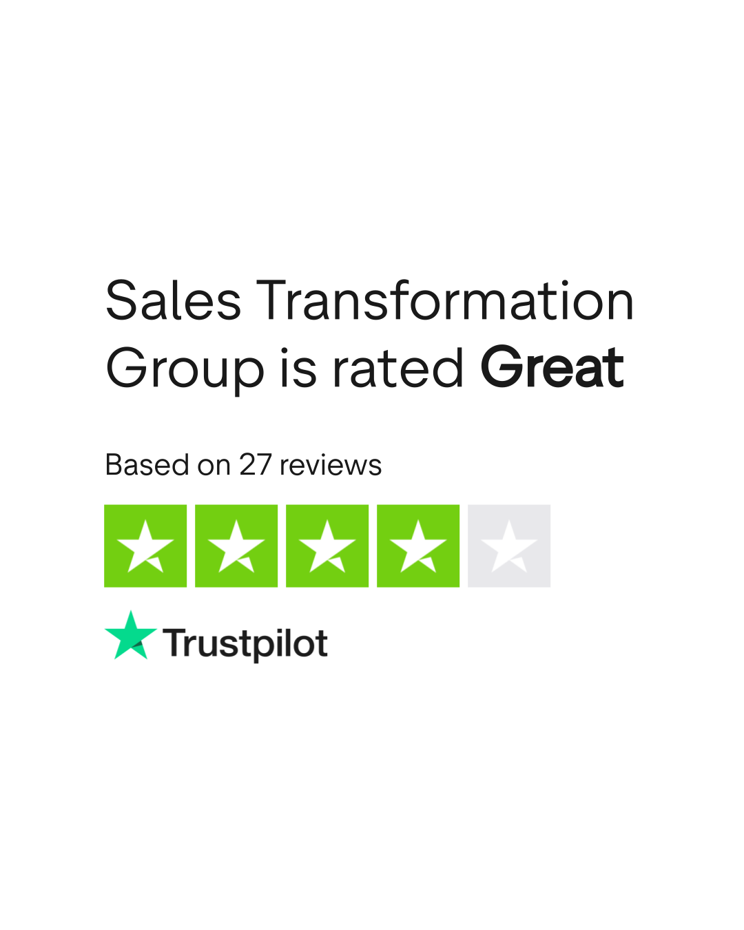 Sales Transformation Group Reviews | Read Customer Service Reviews of ...