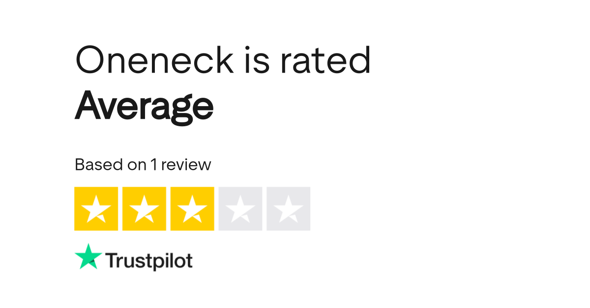 Oneneck Reviews | Read Customer Service Reviews of oneneck.com