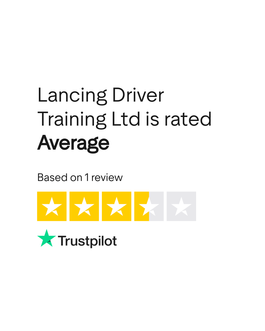 Lancing Driver Training Ltd Reviews | Read Customer Service Reviews of ...