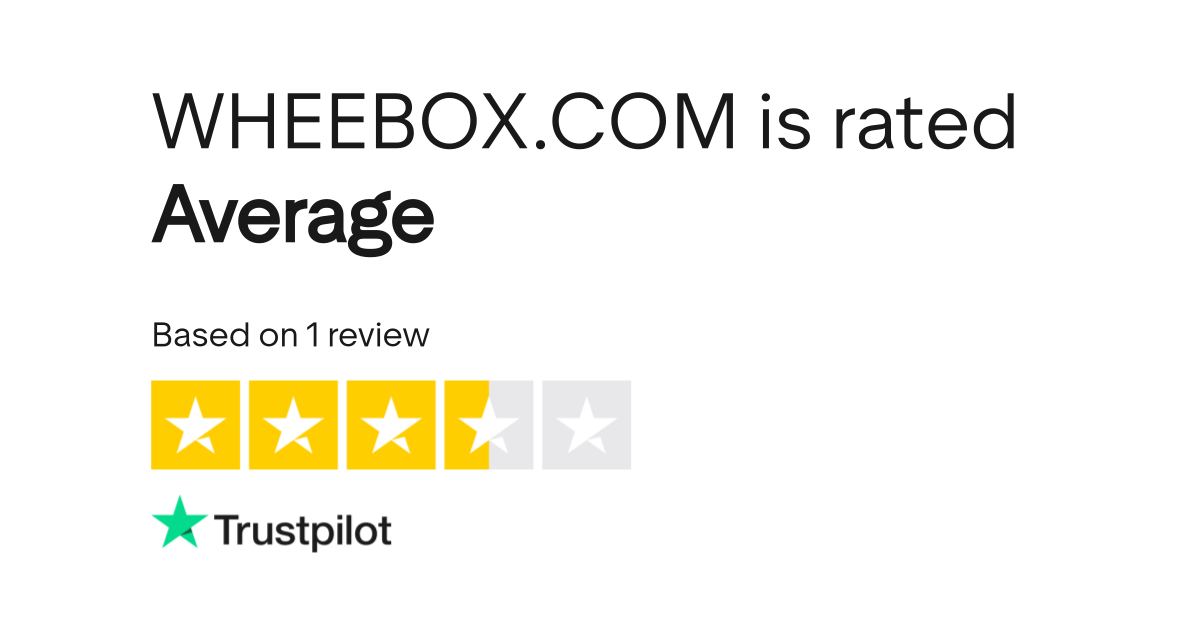 WHEEBOX.COM Reviews | Read Customer Service Reviews of www.wheebox.com