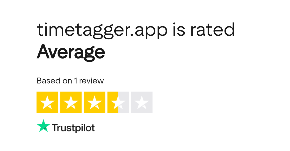 timetagger.app Reviews | Read Customer Service Reviews of timetagger.app