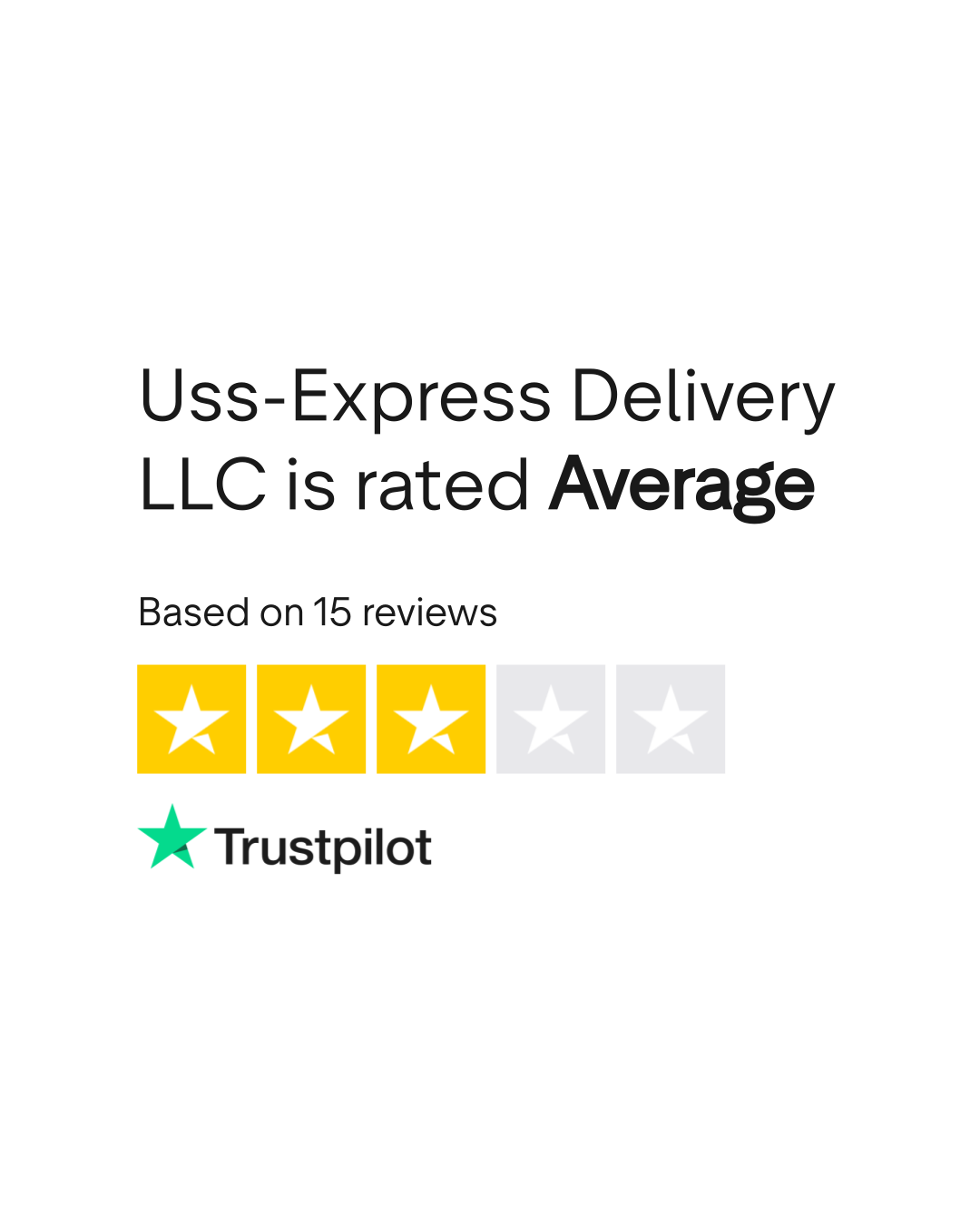 Uss-Express Delivery LLC Reviews | Read Customer Service Reviews of uss ...