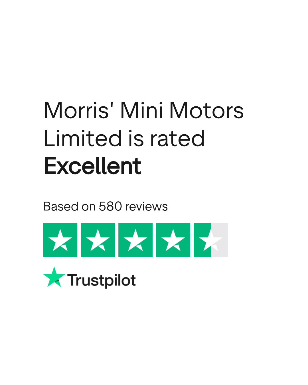 Morris' Mini Motors Limited Reviews | Read Customer Service Reviews of ...