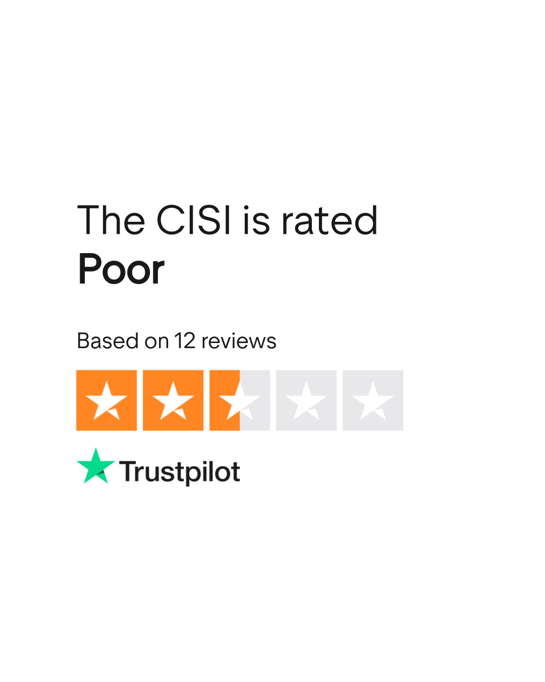The CISI Reviews | Read Customer Service Reviews of www.cisi.org