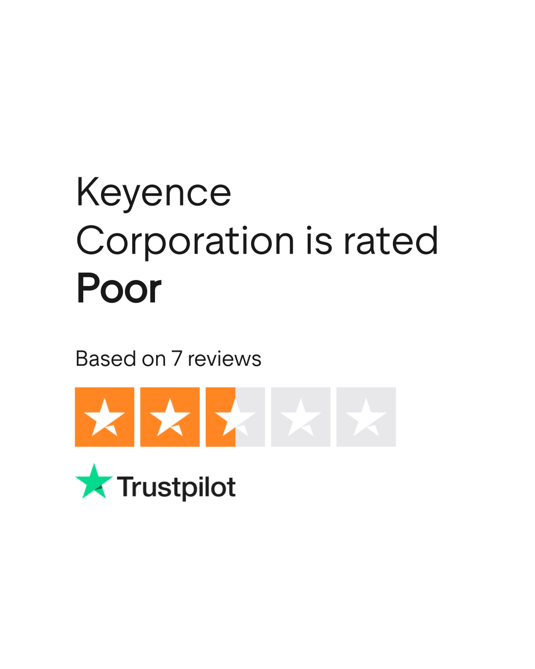 Keyence Corporation Reviews | Read Customer Service Reviews of keyence.com