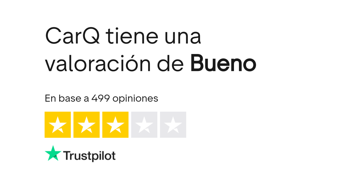 Opiniones sobre CarQ | Lee las opiniones sobre el servicio de carq.rent