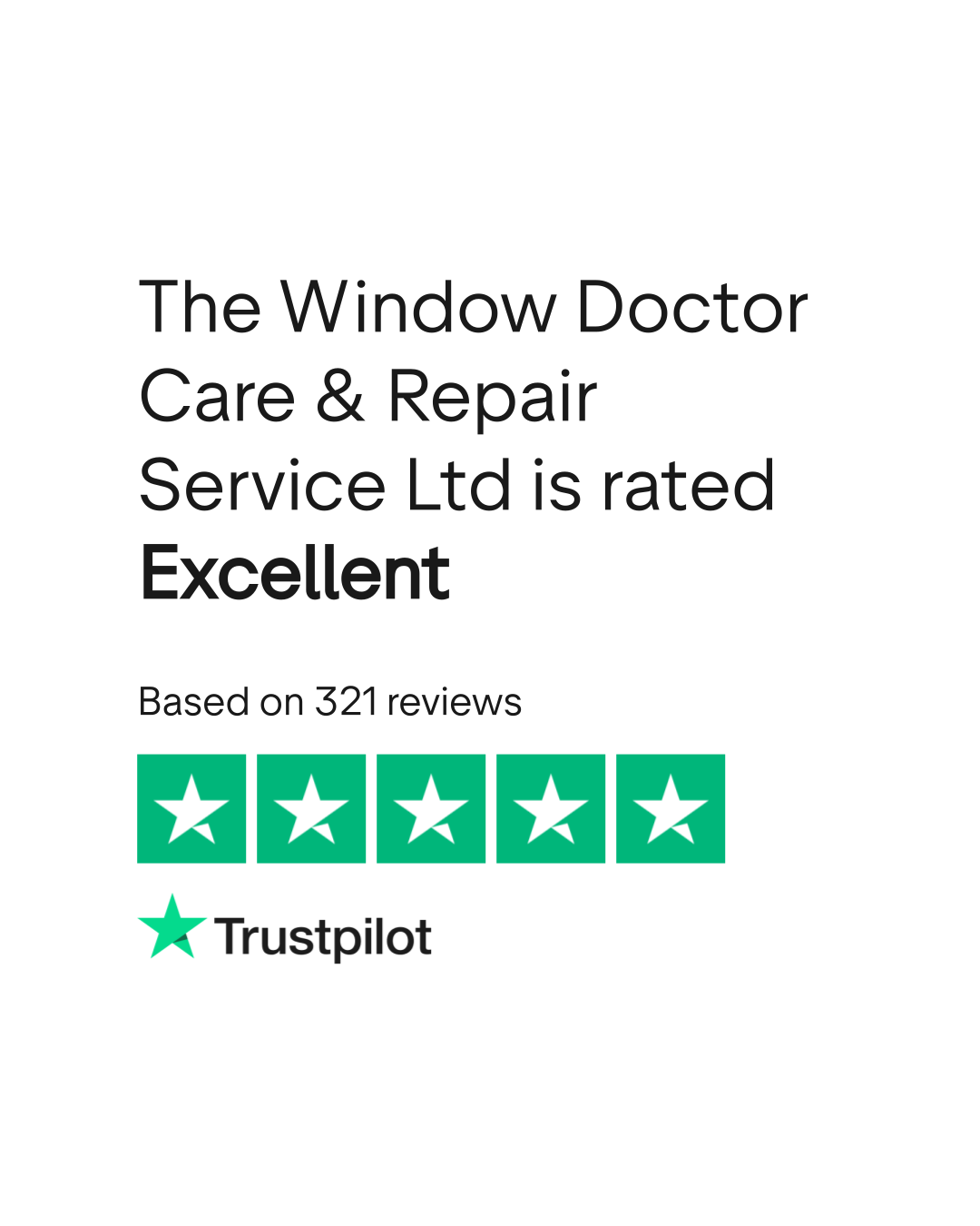 The Window Doctor Care & Repair Service Ltd Reviews | Read Customer ...