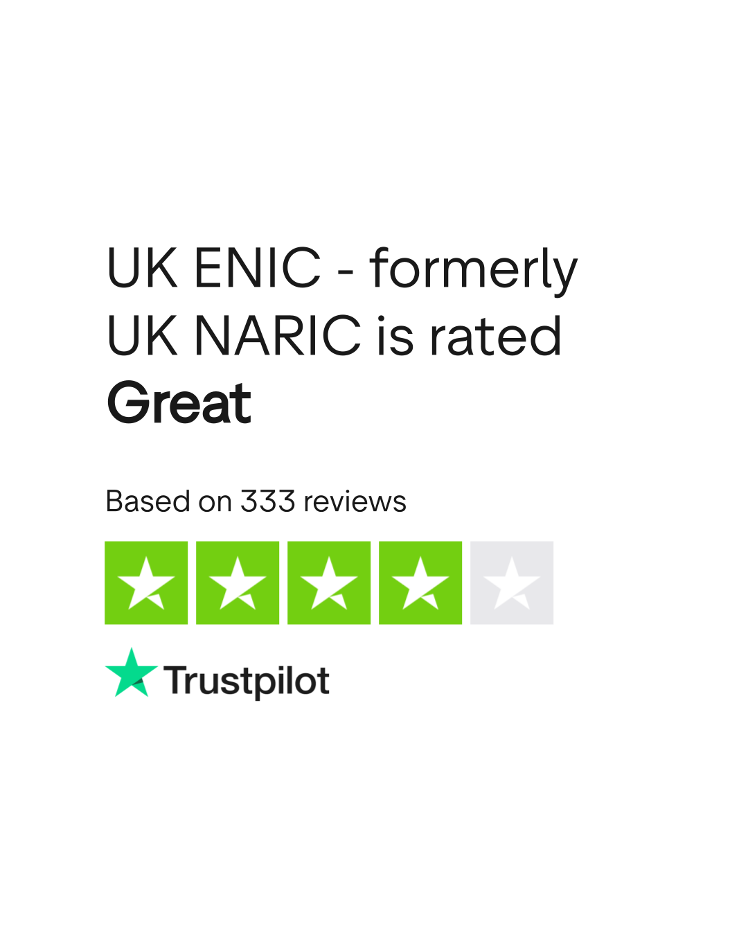 UK ENIC - formerly UK NARIC Reviews | Read Customer Service Reviews of ...