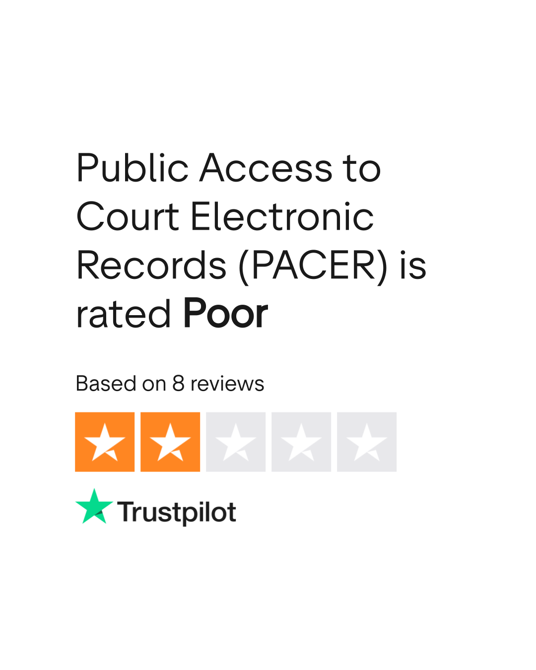 Public Access to Court Electronic Records (PACER) Reviews | Read ...