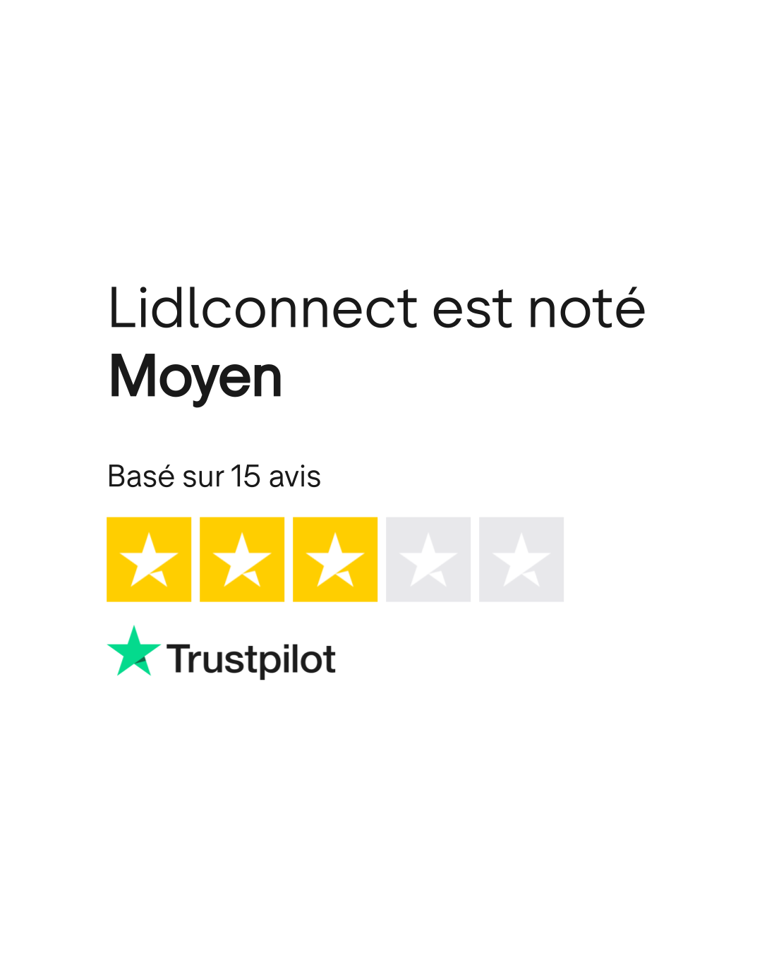 Avis de Lidlconnect | Lisez les avis marchands de lidlconnect.ch