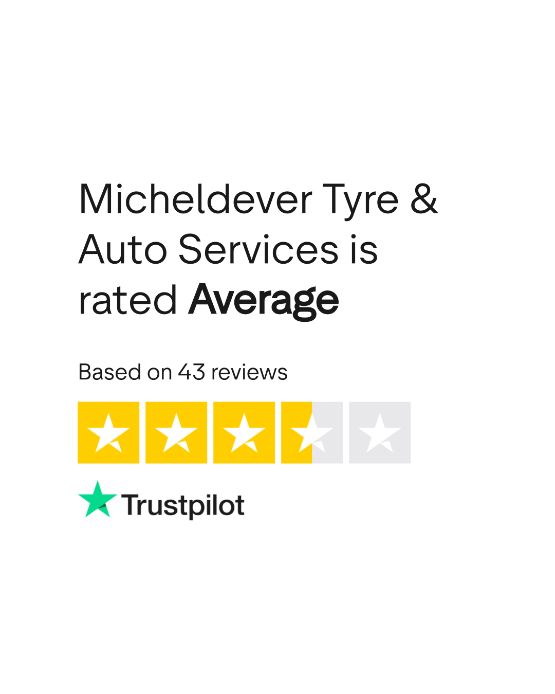 Micheldever Tyre & Auto Services Reviews | Read Customer Service ...