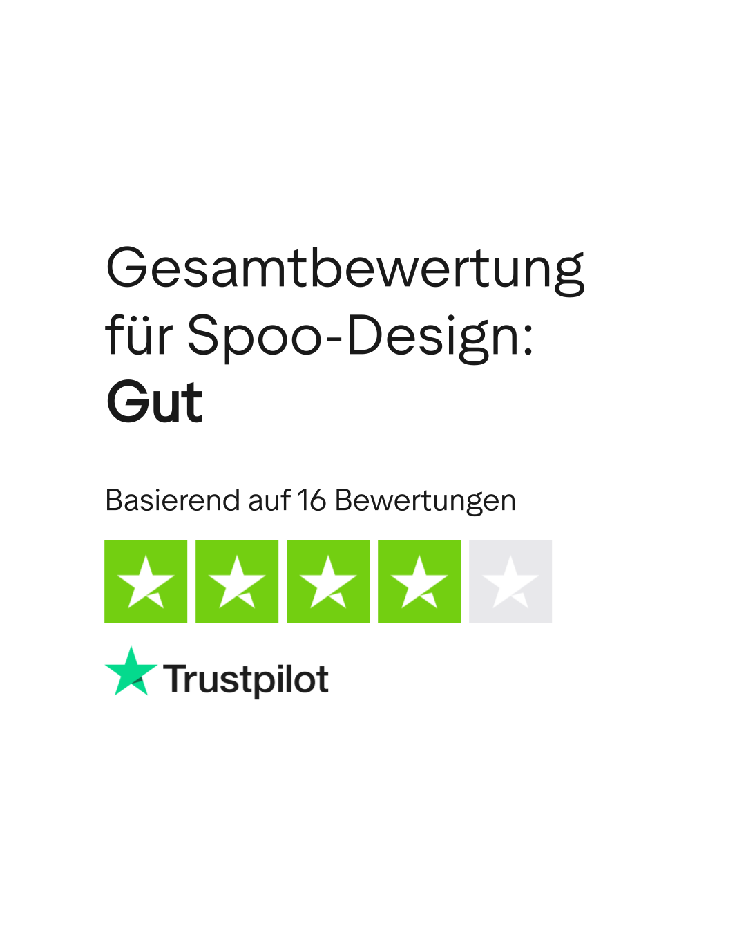 Bewertungen zu Spoo-Design | Lesen Sie Kundenbewertungen zu spoo-design.de