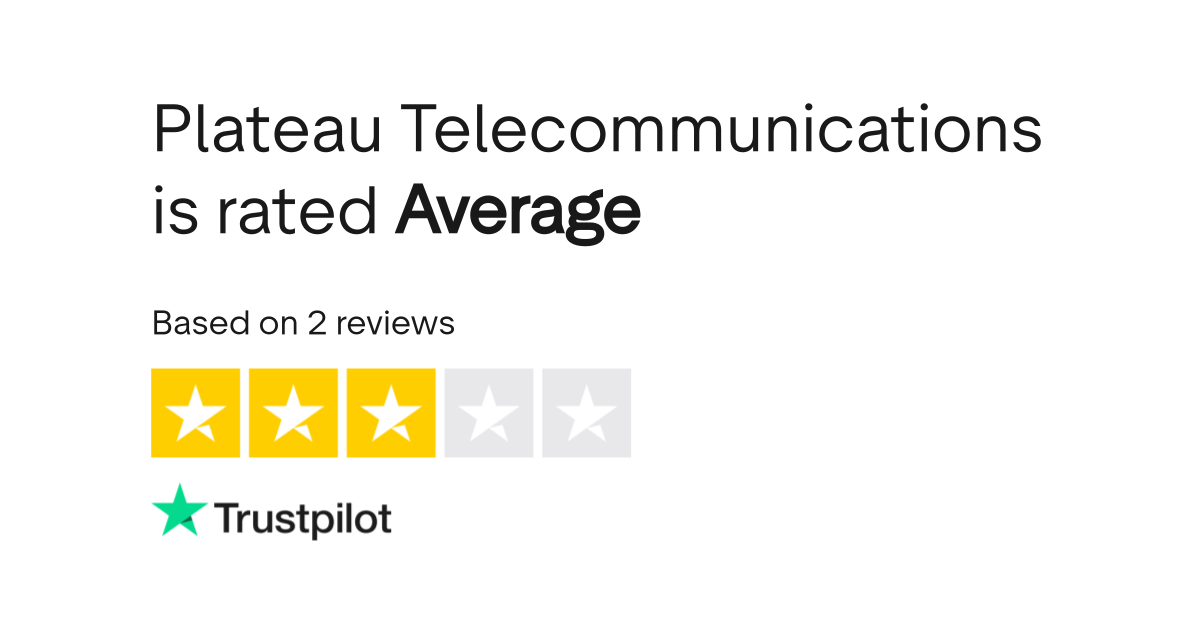Plateau Telecommunications Reviews | Read Customer Service Reviews of ...