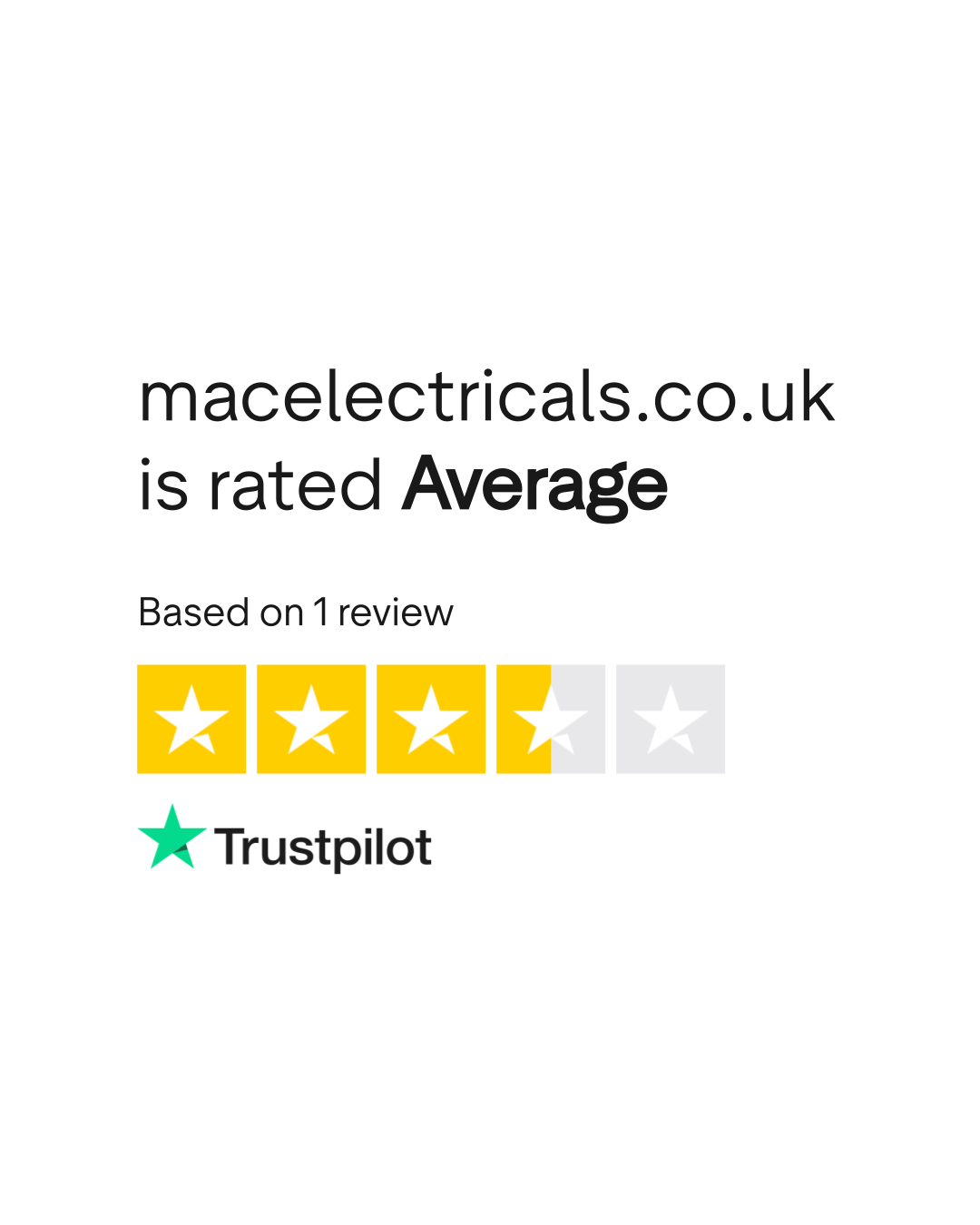 macelectricals.co.uk Reviews | Read Customer Service Reviews of macelectricals.co.uk