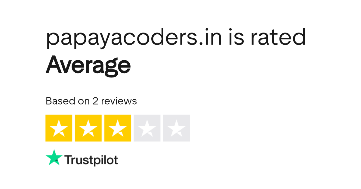 papayacoders.in Reviews | Read Customer Service Reviews of www.papayacoders.in