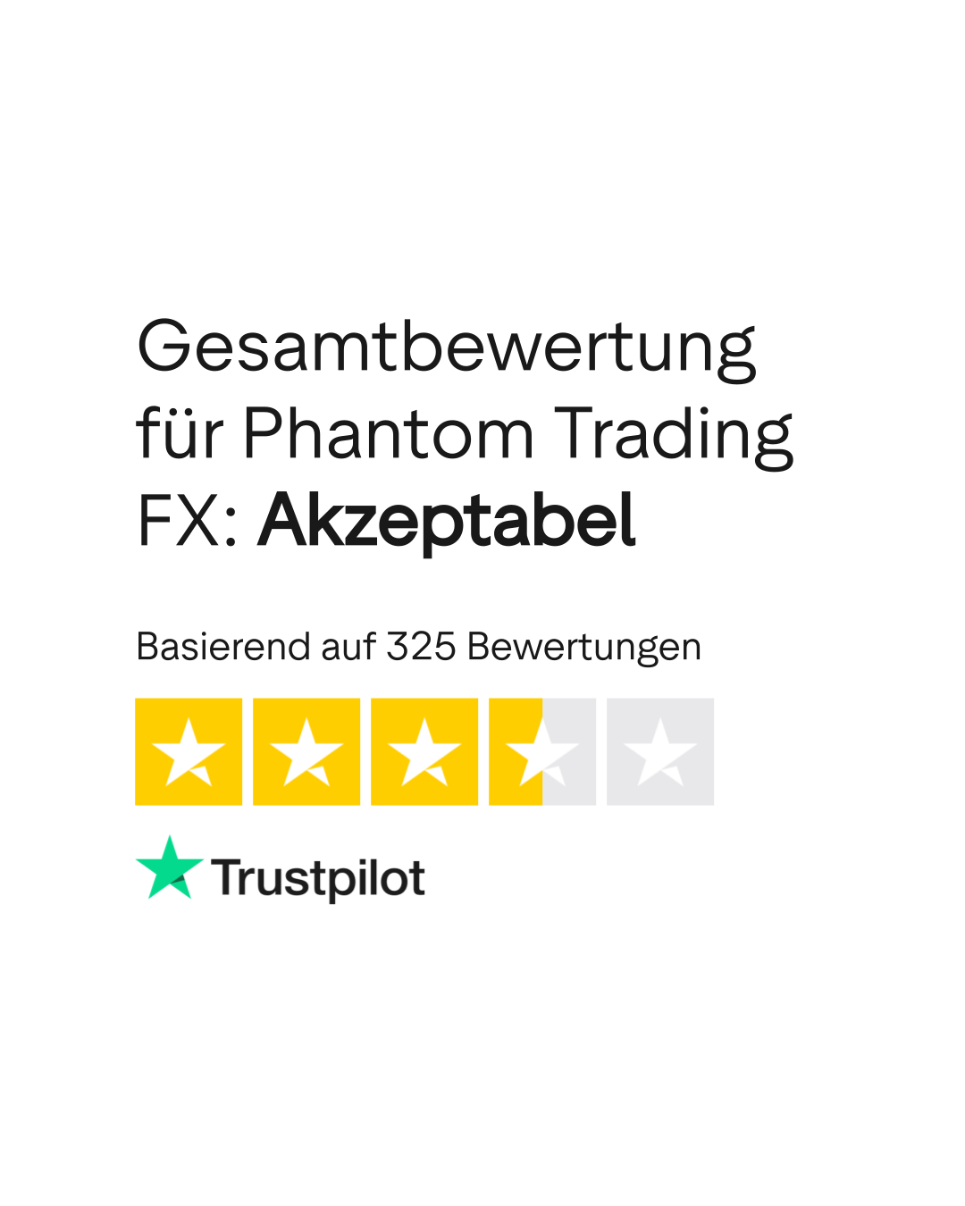 Bewertungen zu Phantom Trading FX | Lesen Sie Kundenbewertungen zu www ...